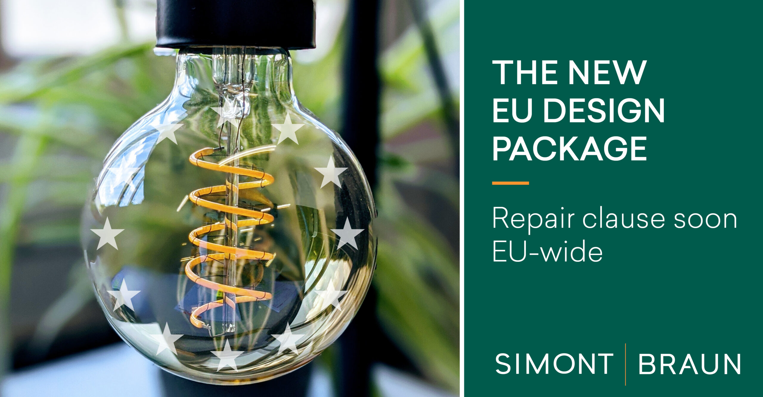 The new EU Design package | Repair clause soon EU-wide - Simont Braun